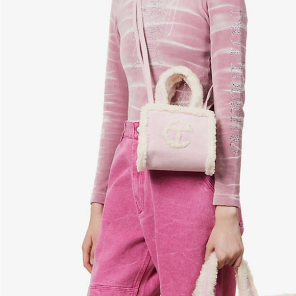 Telfar | Bags | Telfar X Ugg Small Pink Fluffy Tote | Poshmark